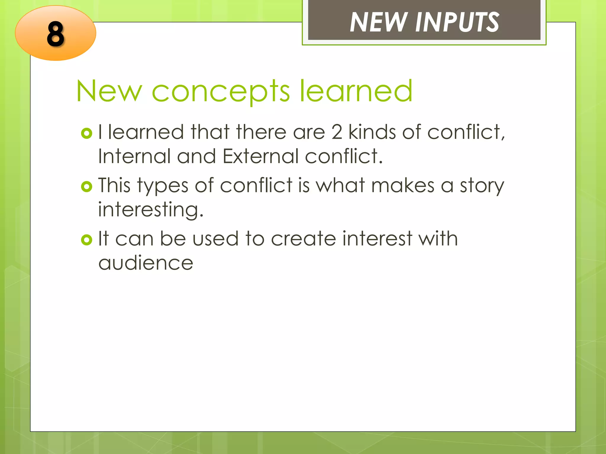 Types Of Literacy Conflict | PPT