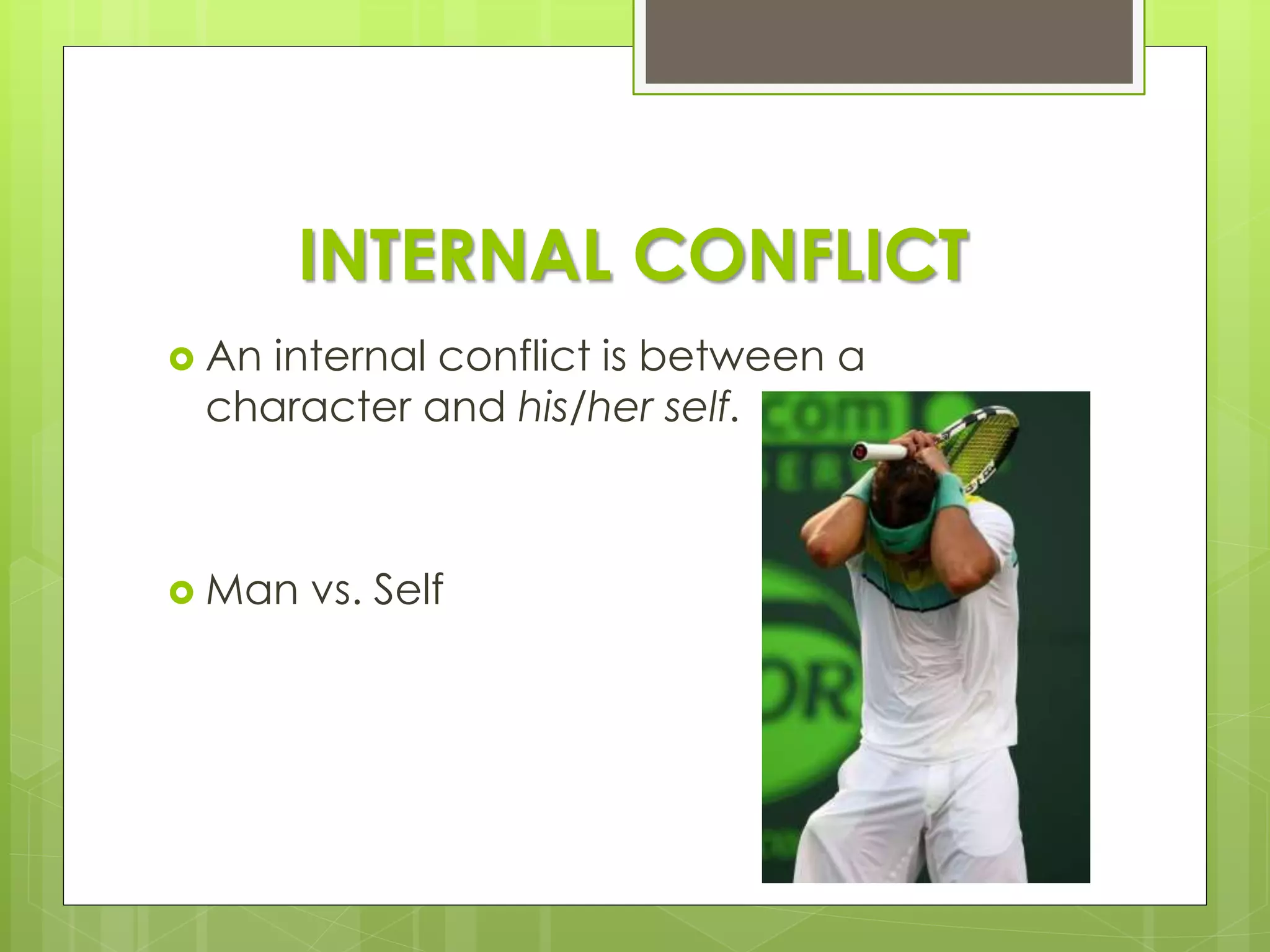 Types of conflict in literature | PPTX