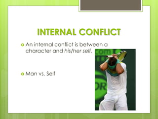 Types of conflict in literature | PPTX