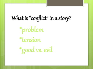 Types of conflict in literature | PPTX