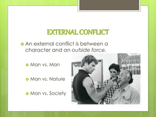 Types of conflict in literature | PPTX