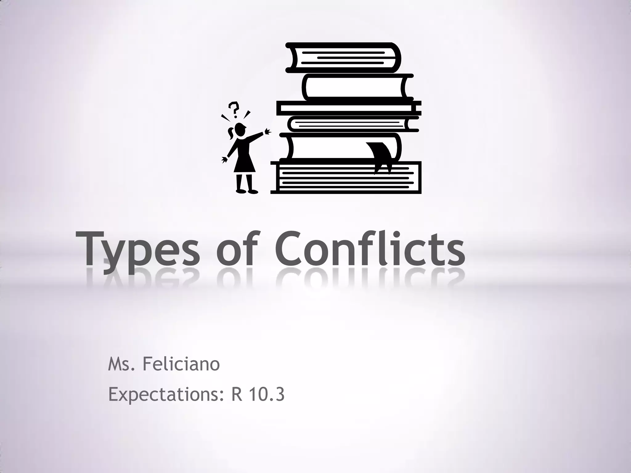 Types of conflicts | PPTX