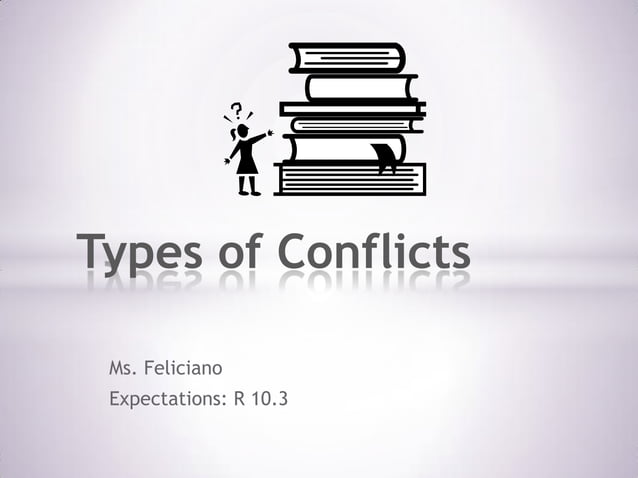 Types of conflicts | PPTX