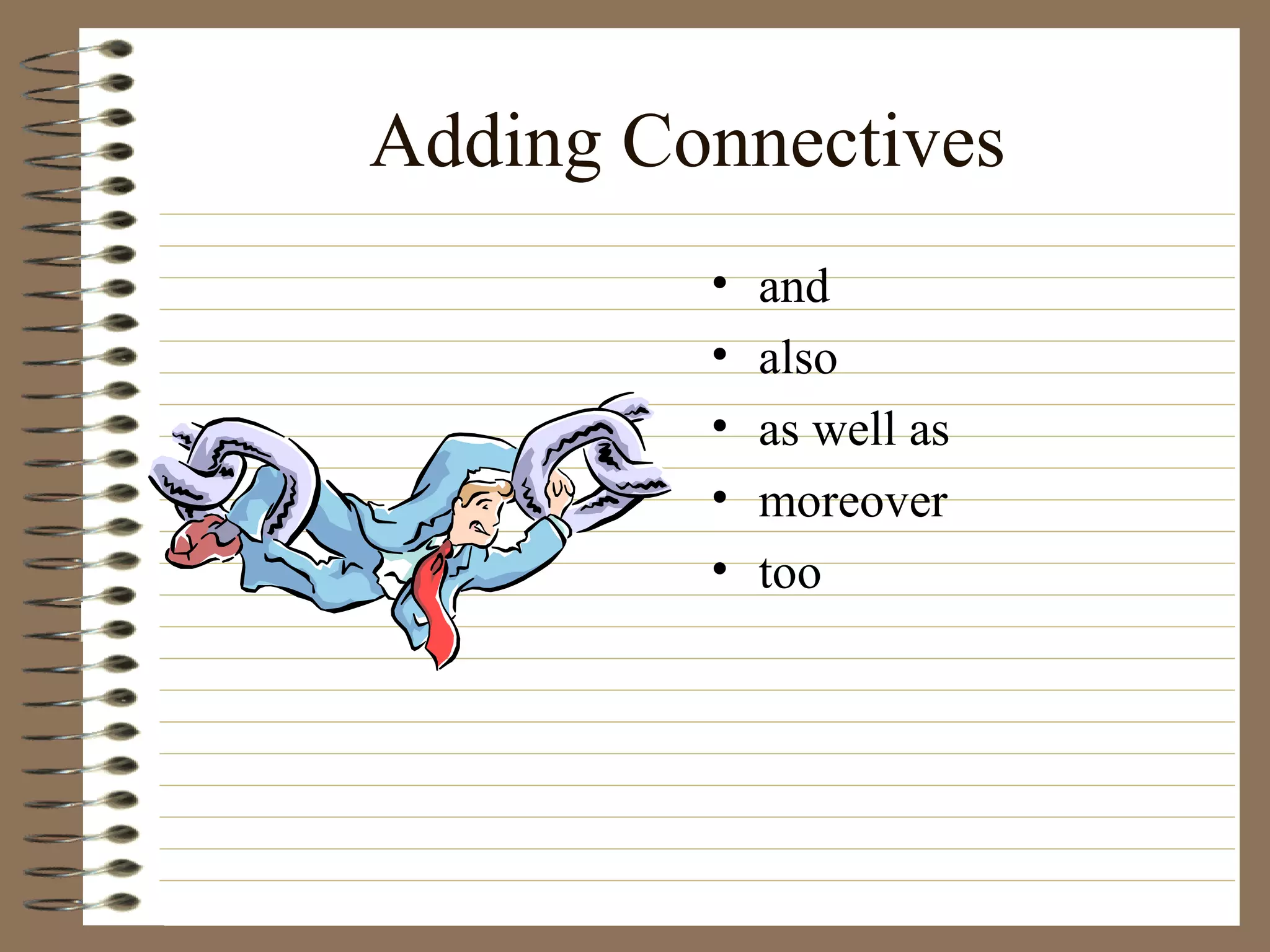 Types of connectives | PPT