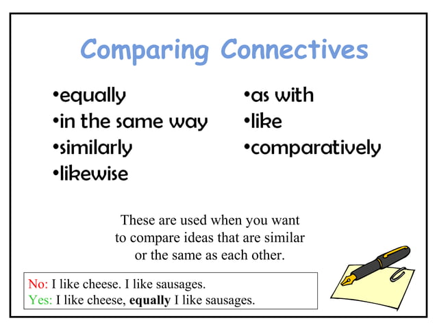 Types of connectives | PPT
