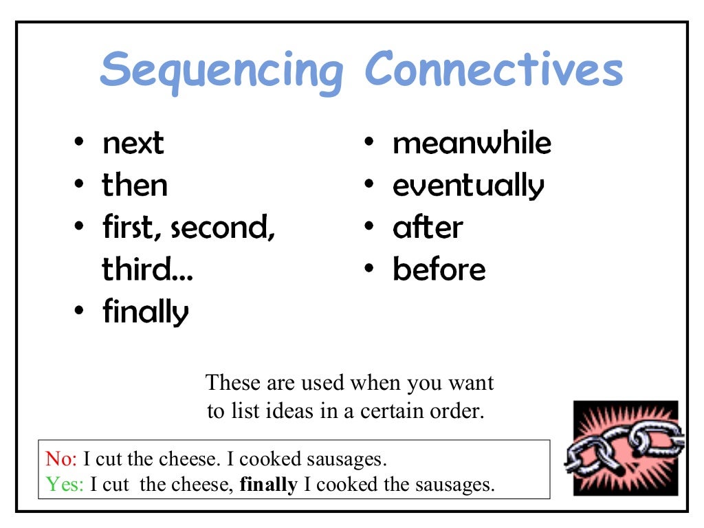 Types Of Connectives Types Of Connectives