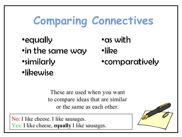 Connectives Examples