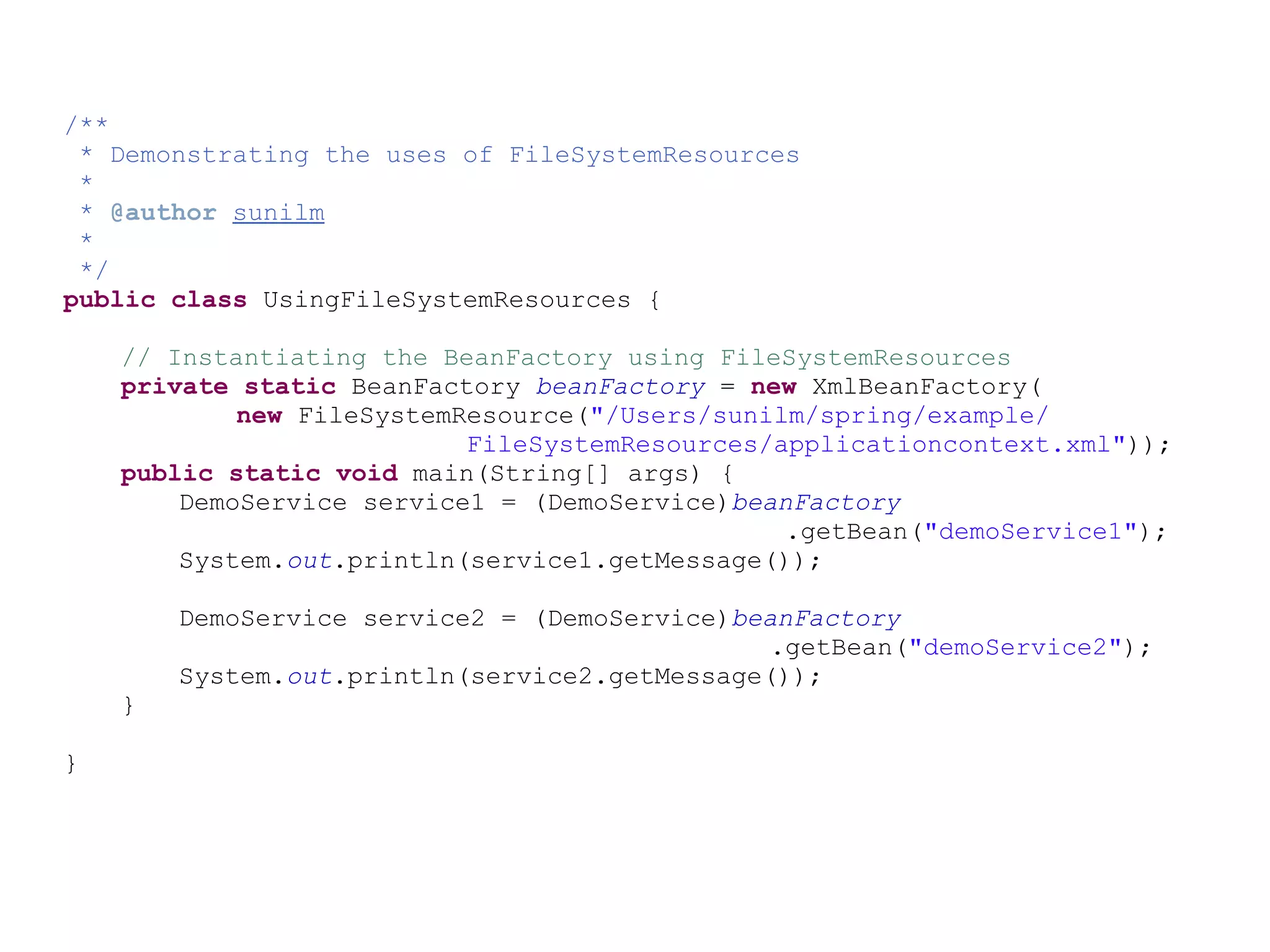 Different Types of Containers in Spring | PPT
