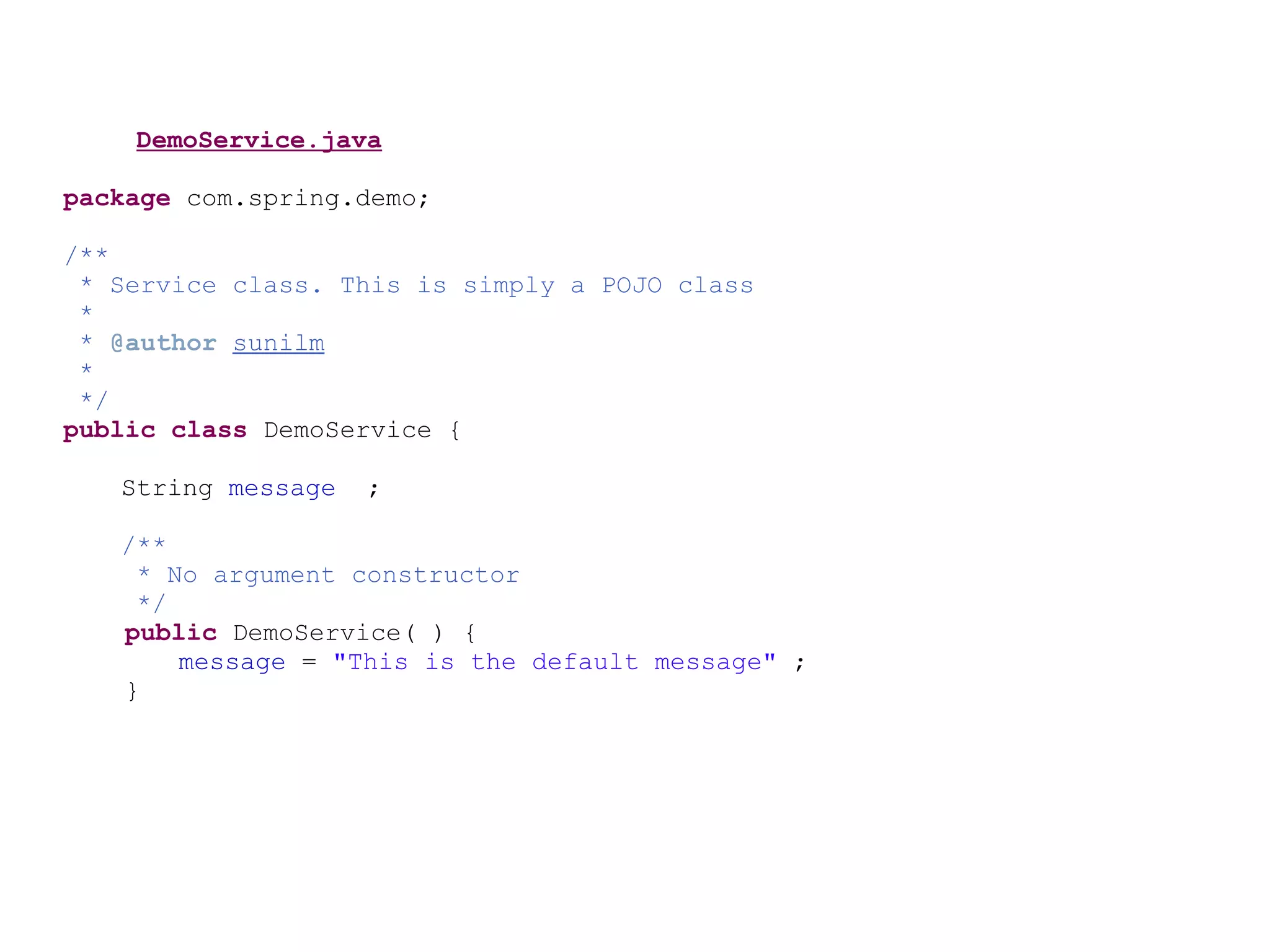 Different Types of Containers in Spring | PPT