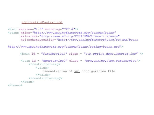 Different Types of Containers in Spring | PPT
