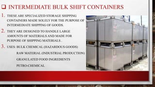 Types of container With all data | PPTX