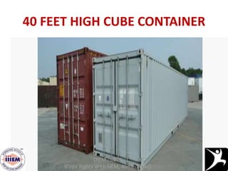 Types of containers | PPTX