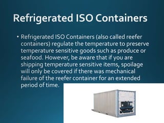 Types of containers | PPTX