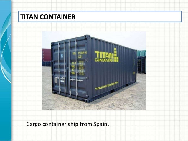 Types of containers