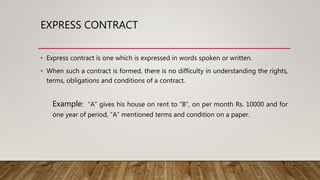 Express Contract