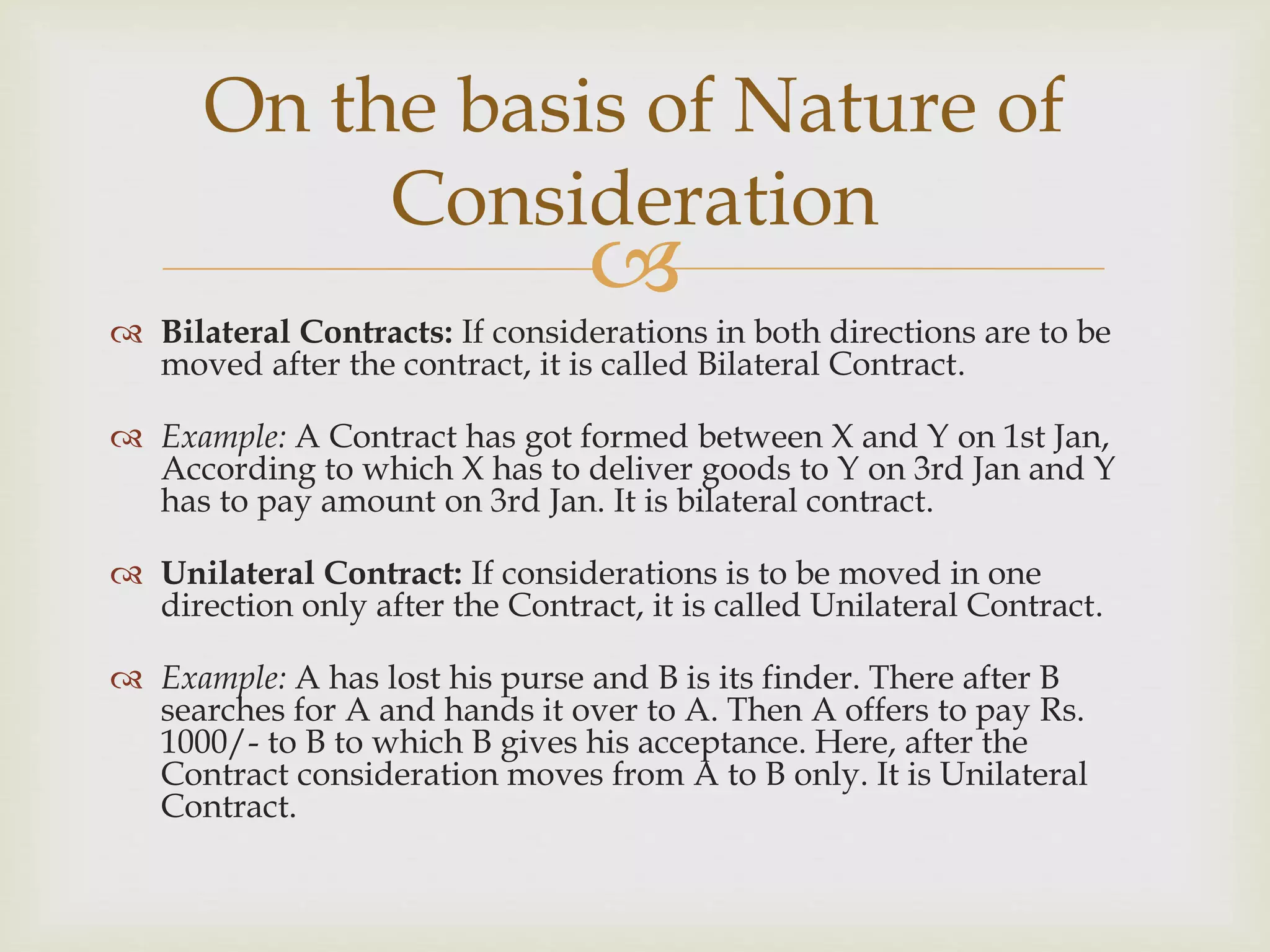 Types of contract | PPTX