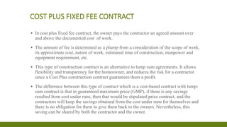 Types of contract | PPTX