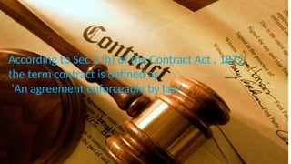 types of contract.pptx its about the various types of contract | PPTX