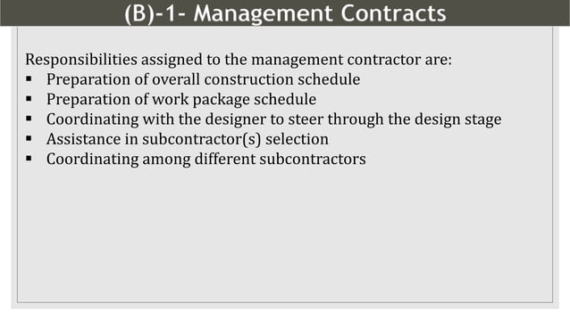 Types of contracts | PPTX