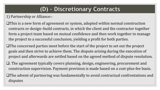 Types of contracts | PPTX