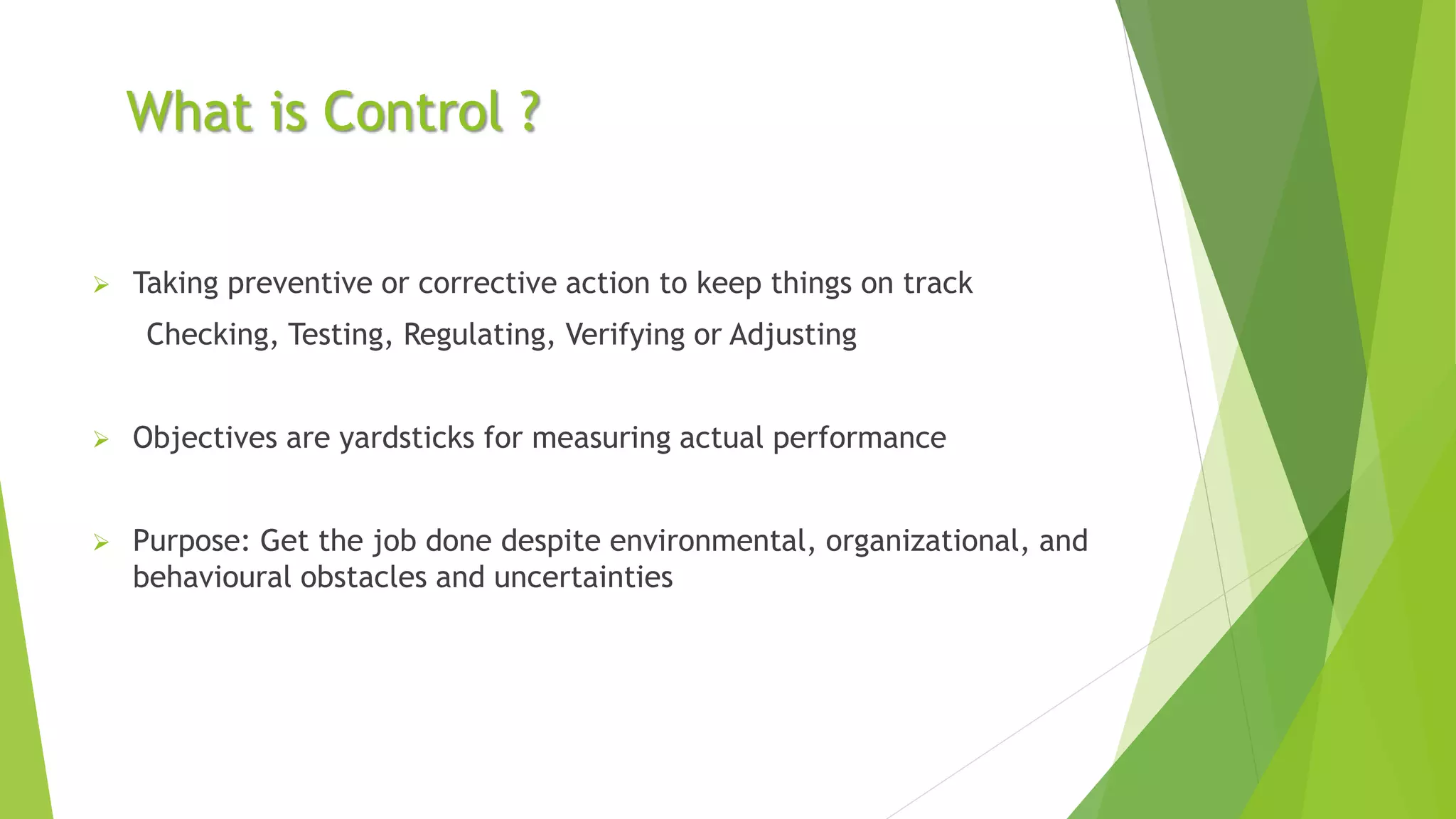 Types of control | PPTX
