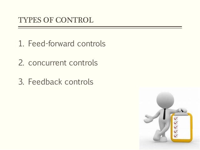 Types of control in management