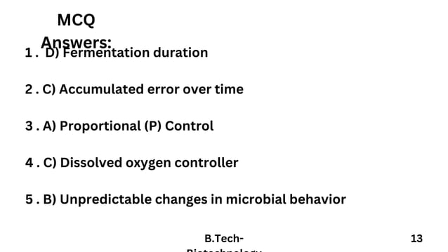 TYPES OF CONTROLLERS - PID pptx new.pptx | Food & Drink