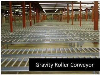 Types of conveyors | PPTX