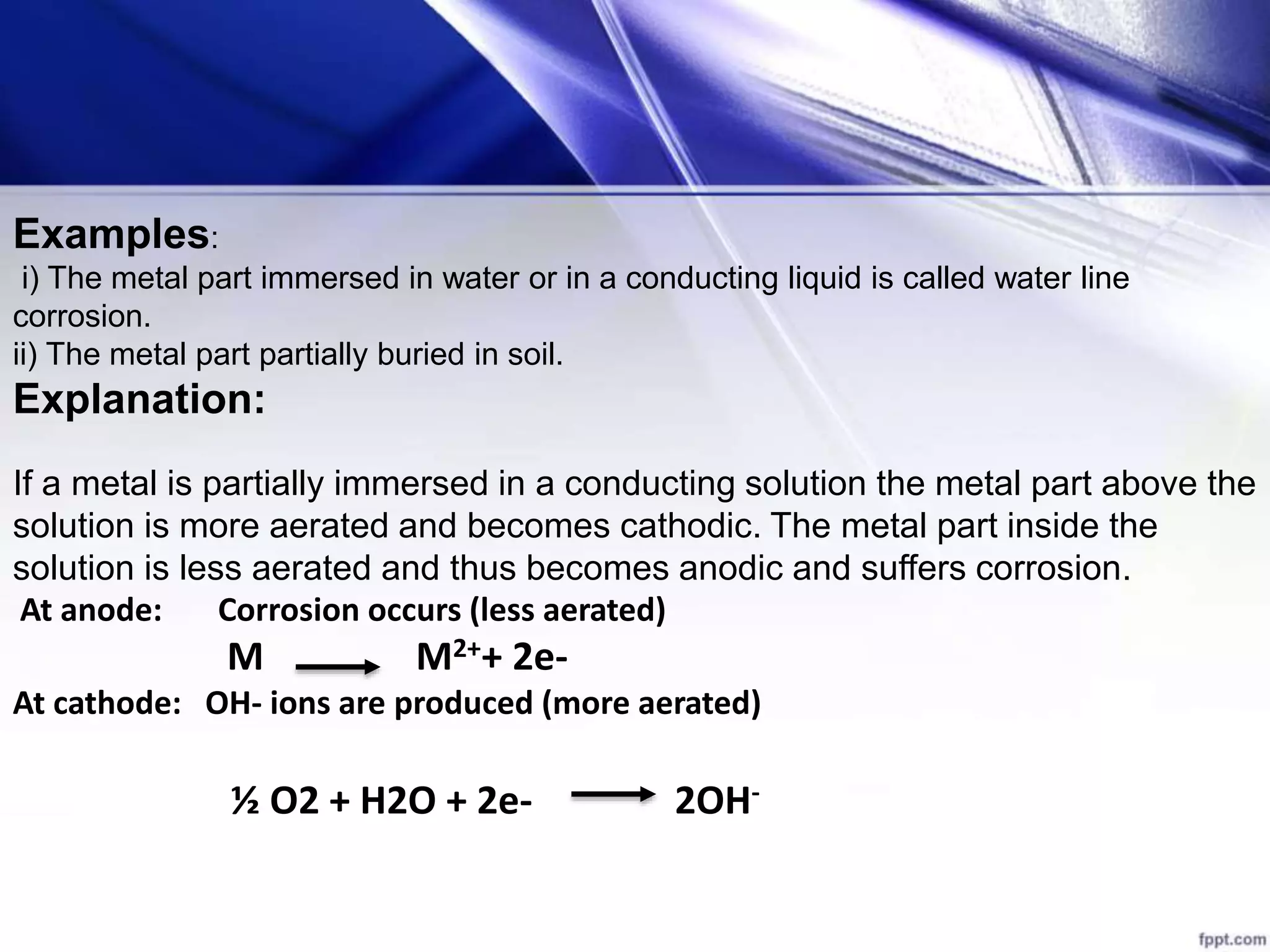 Types of corrosion | PPTX