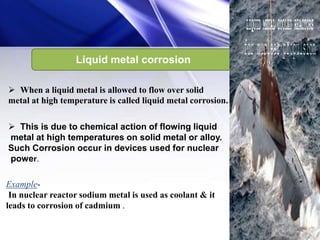 Types of corrosion | PPTX