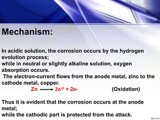 Types of corrosion | PPTX