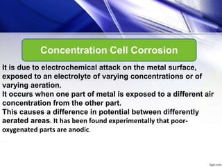 Types of corrosion | PPTX
