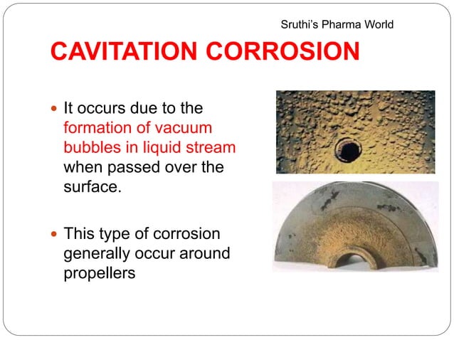 Types of corrosion.pptx | Chemistry | Science