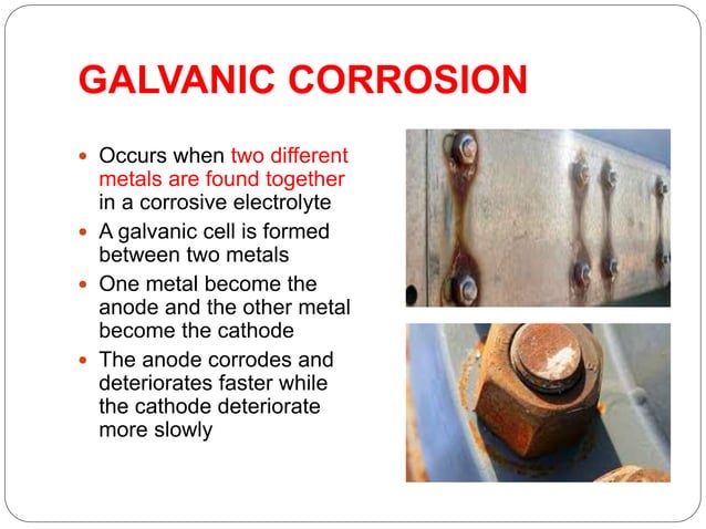 Types of corrosion.pptx | Chemistry | Science