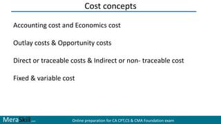 Types of cost | PPTX