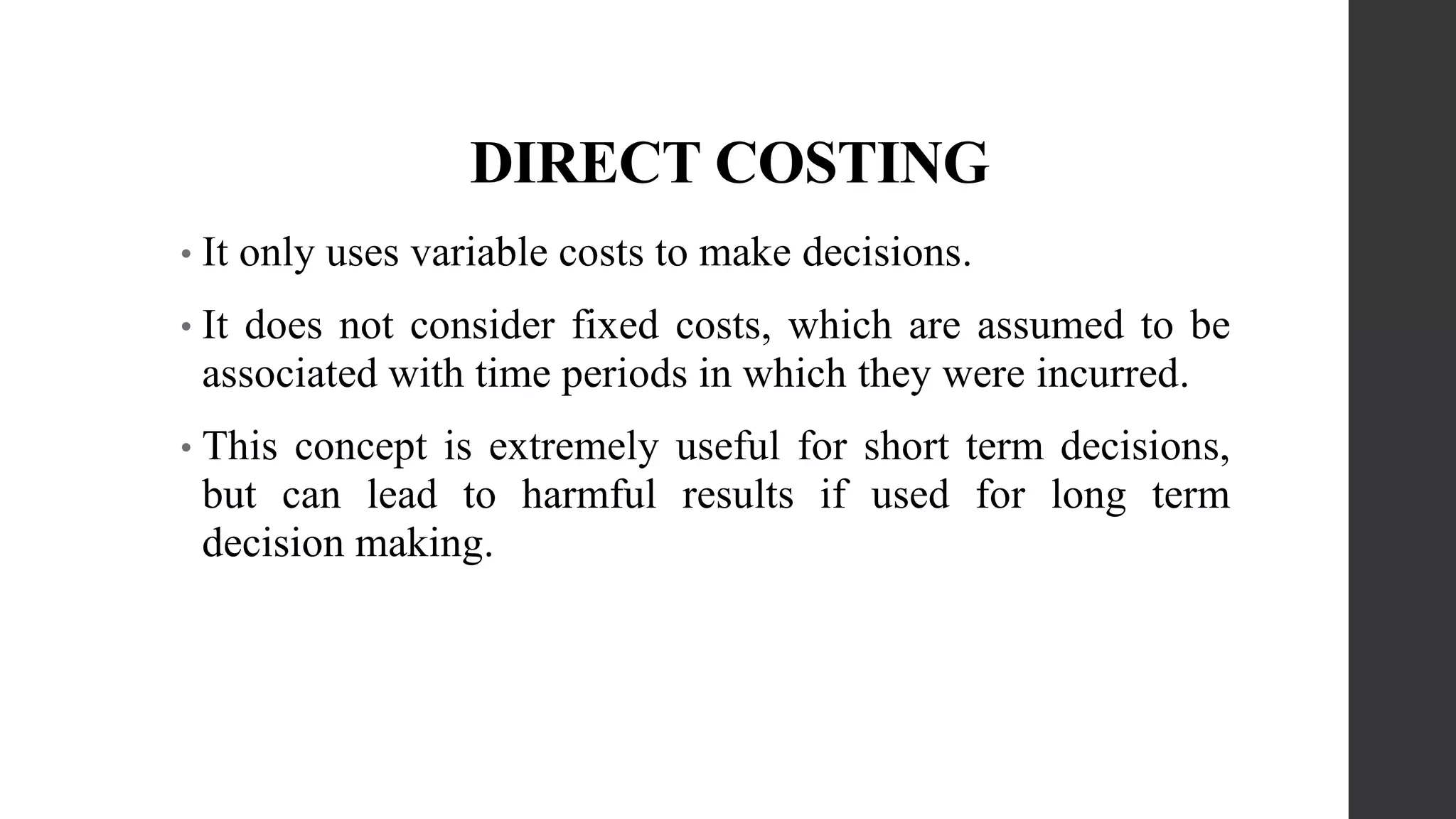 Types of costing | PPTX
