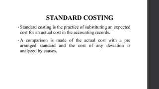 Types of costing | PPTX
