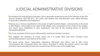 Types of Courts in ancient India from the perspective of Legal History ...
