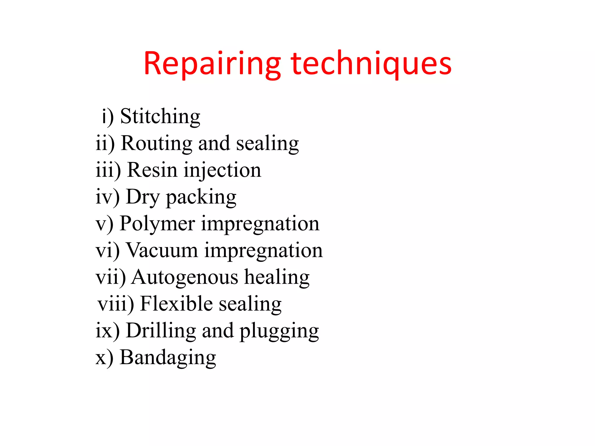 Types of cracks in concrete | PPTX