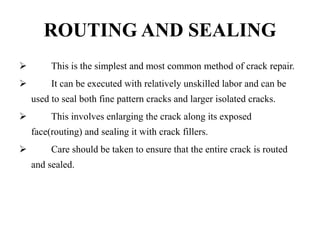 Types of cracks in concrete | PPTX