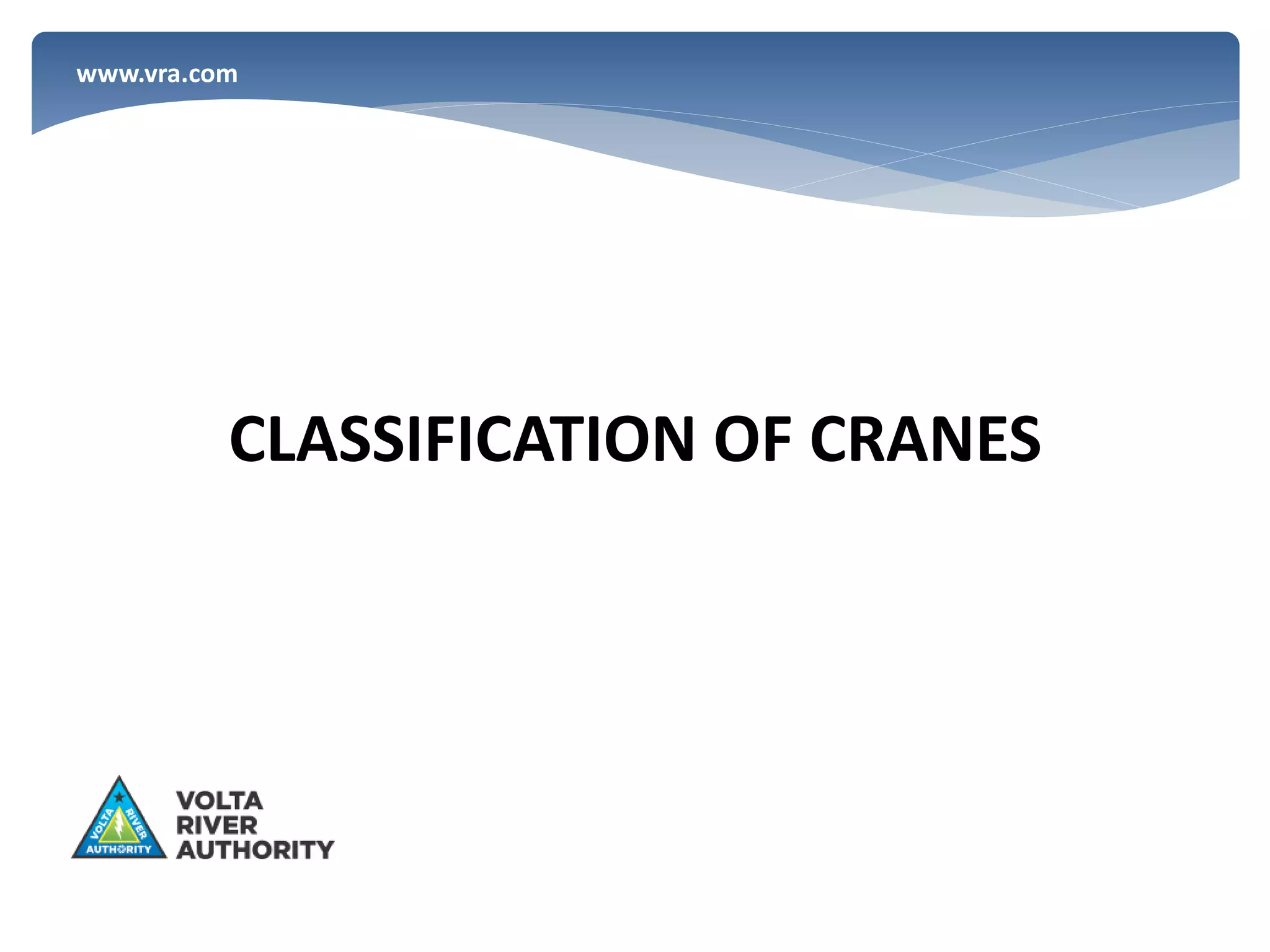 Types of crane | PDF
