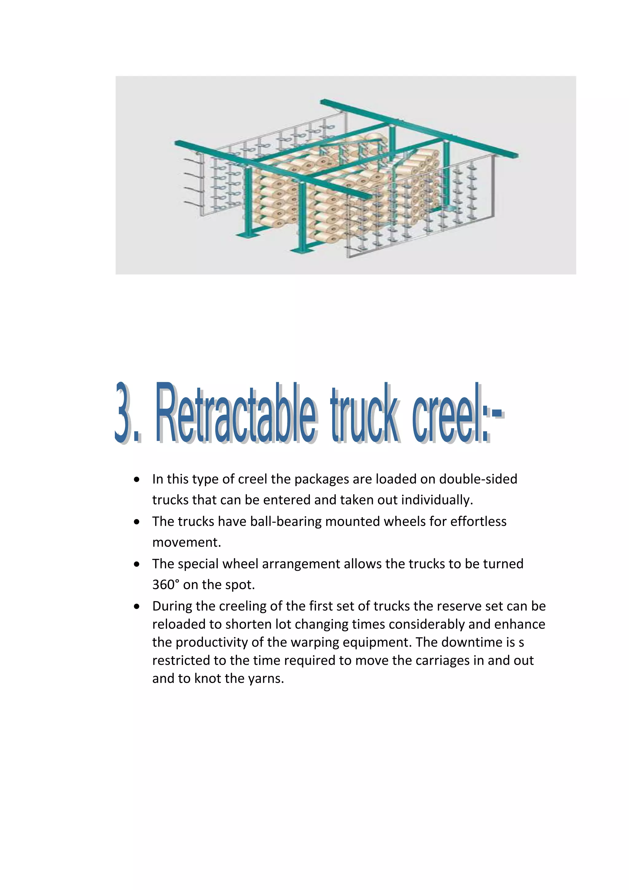 Types of creel | DOCX