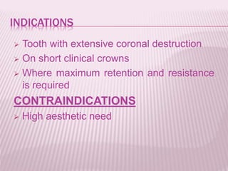 Types of crown & bridges | PPT