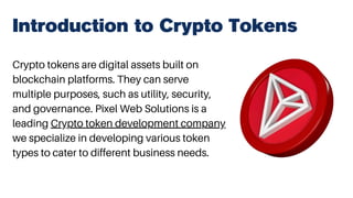 Types of Crypto Tokens We Create - pptx | PDF