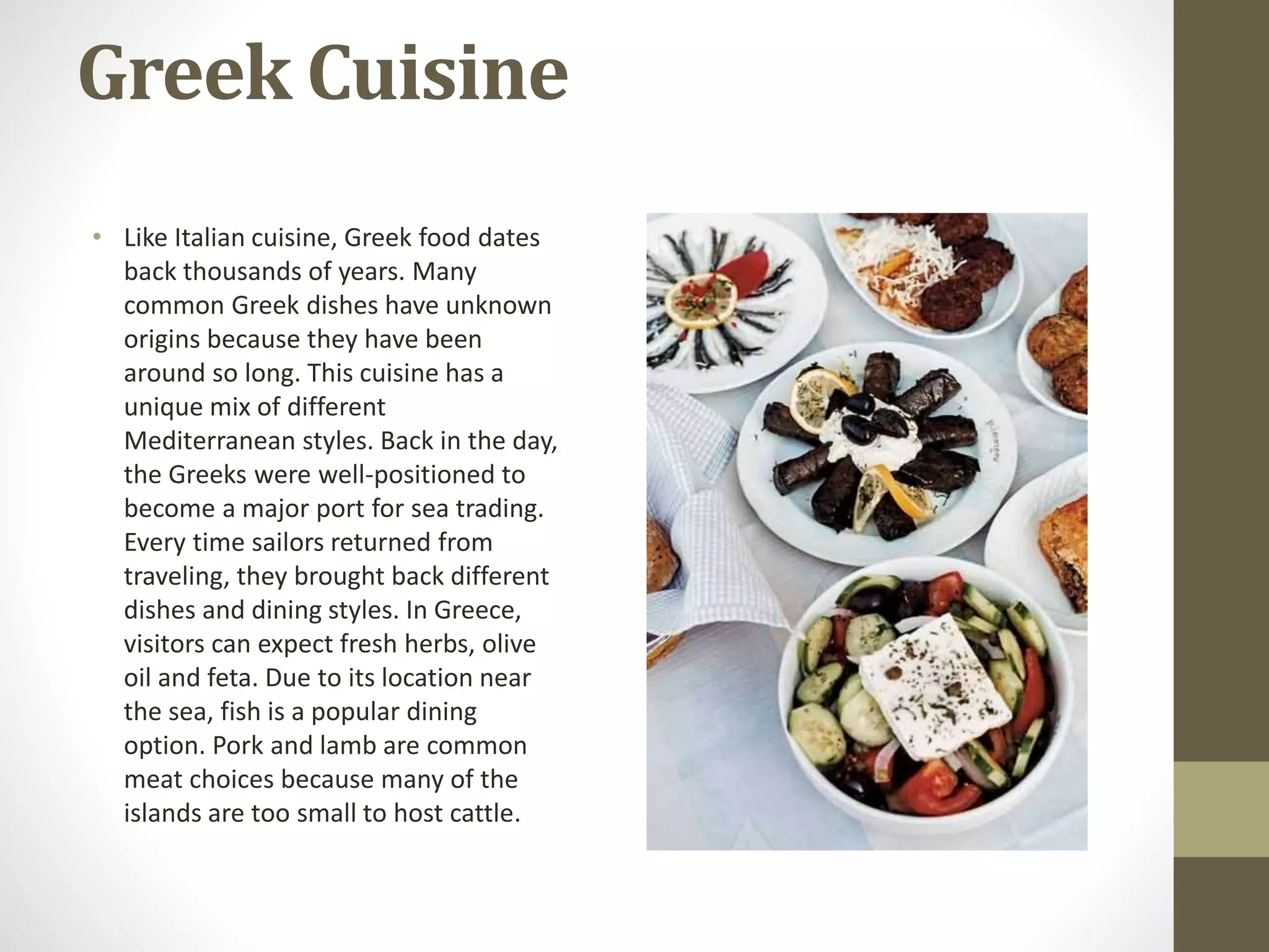 Types of cuisine | PPT