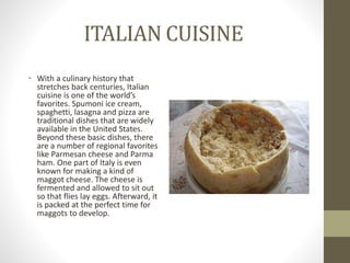 Types of cuisine | PPT