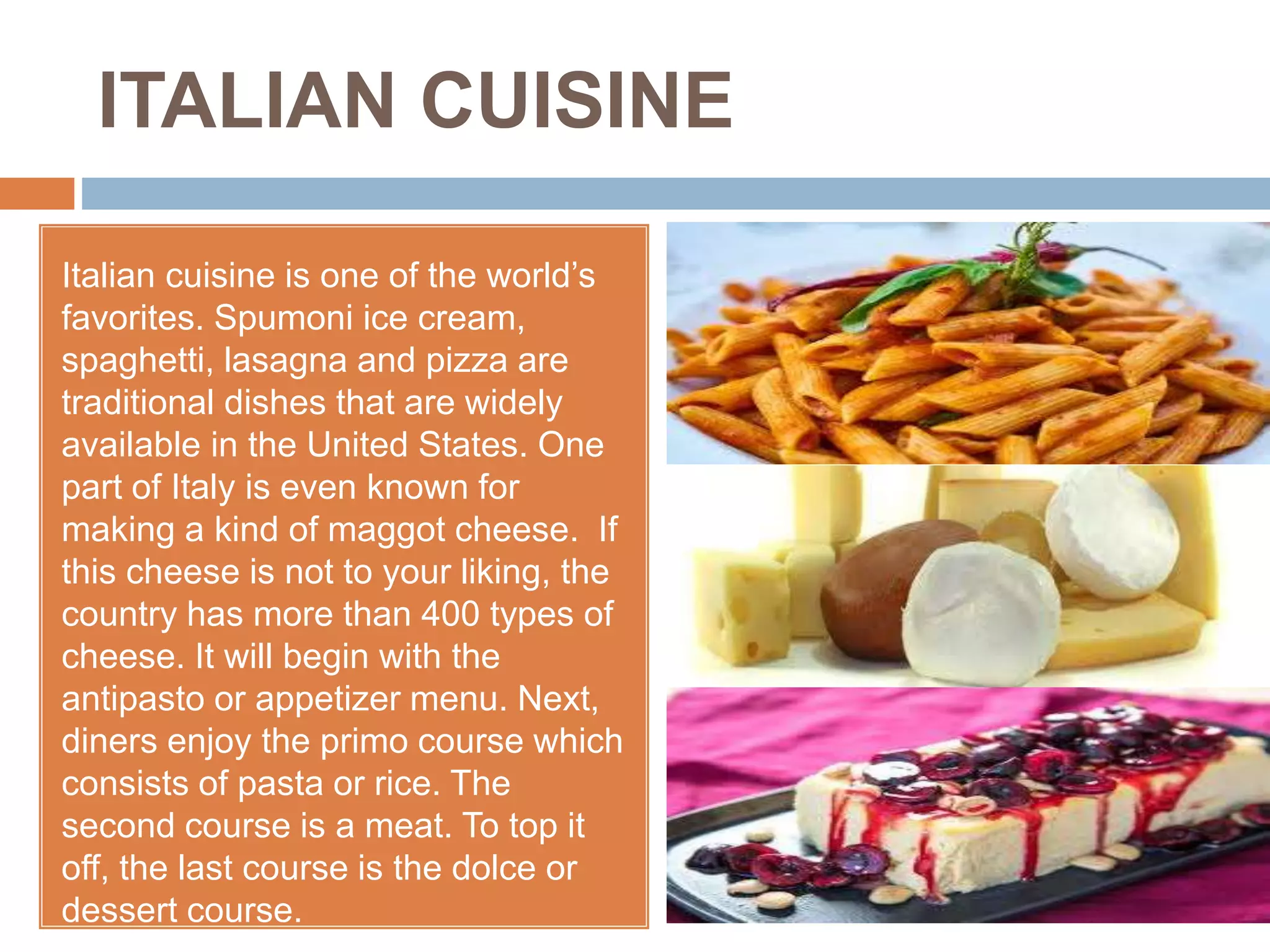 Types of cuisine | PPTX