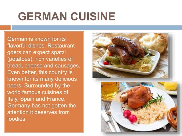 Types of cuisine | PPTX | Food & Drink