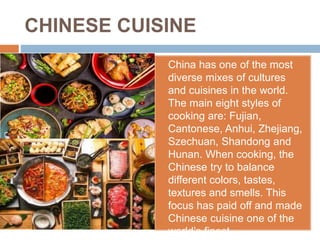 Types of cuisine | PPTX
