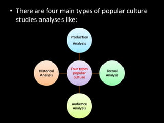 Types of cultural studies | PPTX